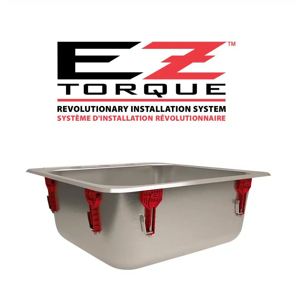 KINDRED – Drop-In Stainless Steel 20-inch 3-Hole Single Bowl Kitchen ...